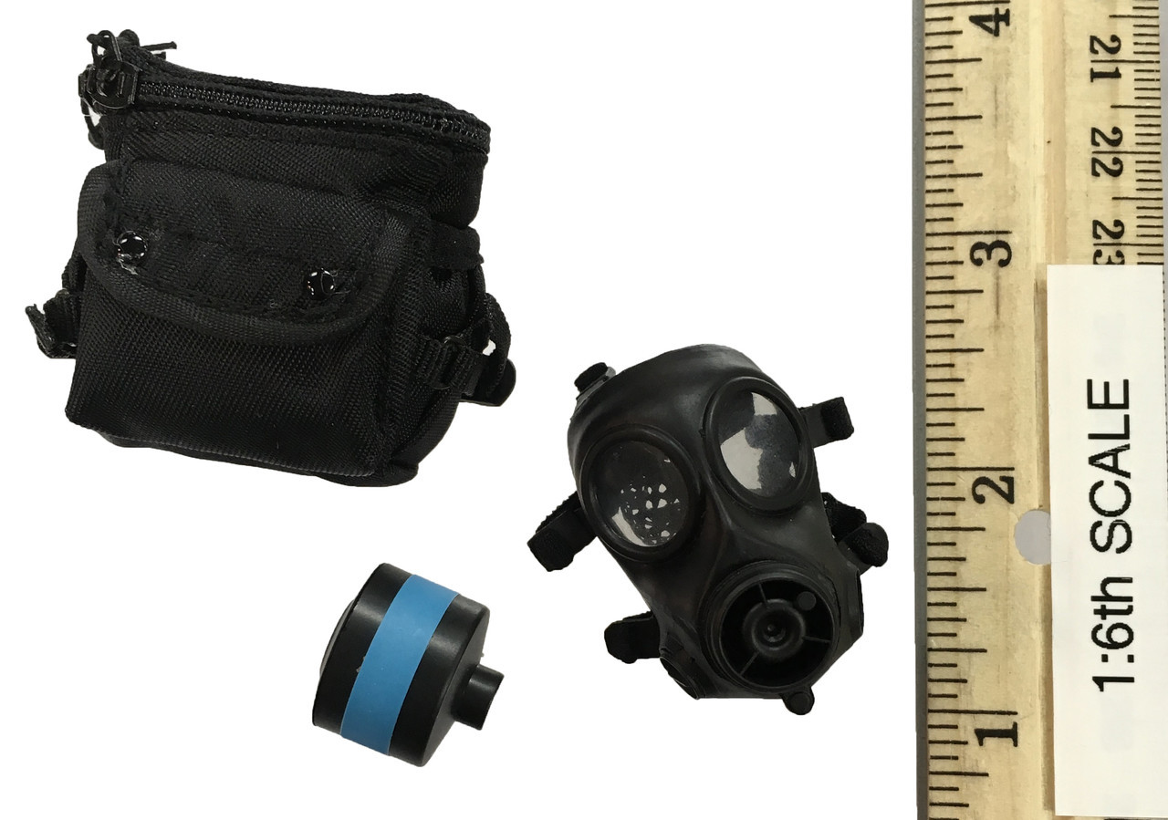 SDU Special Duties Unit Assault K9 - Gas Mask w/ Pouch (FM-12) - Toy ...