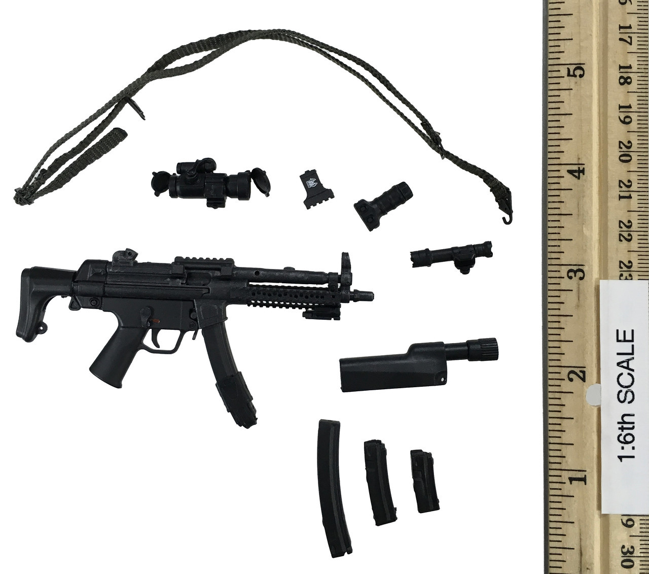 Metropolitan Police: Armed Police Officer - Machine Gun (MP5A5) - Toy ...