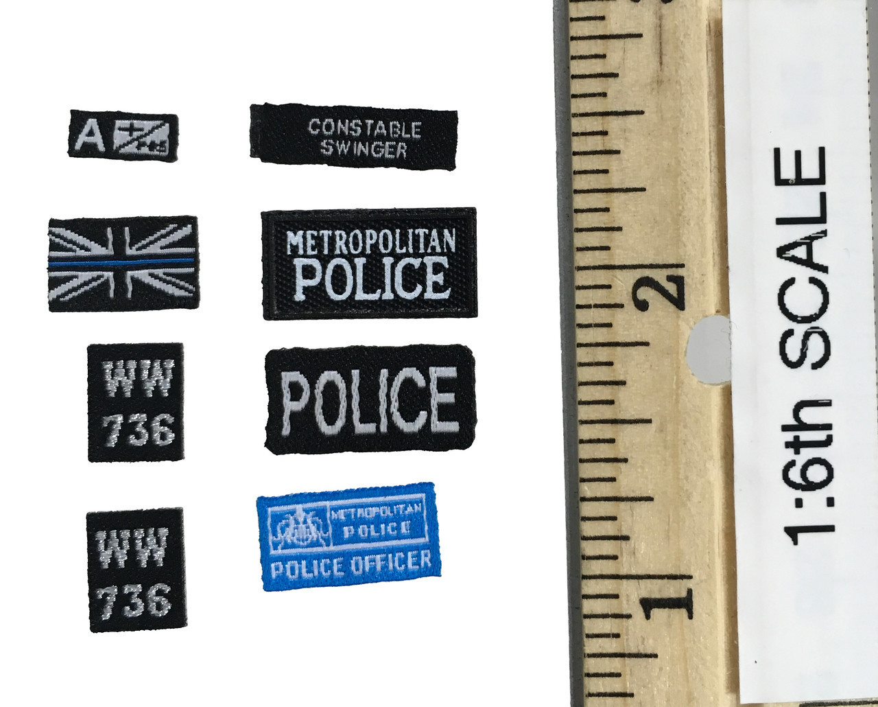 Metropolitan Police: Armed Police Officer - Patches - Toy Anxiety