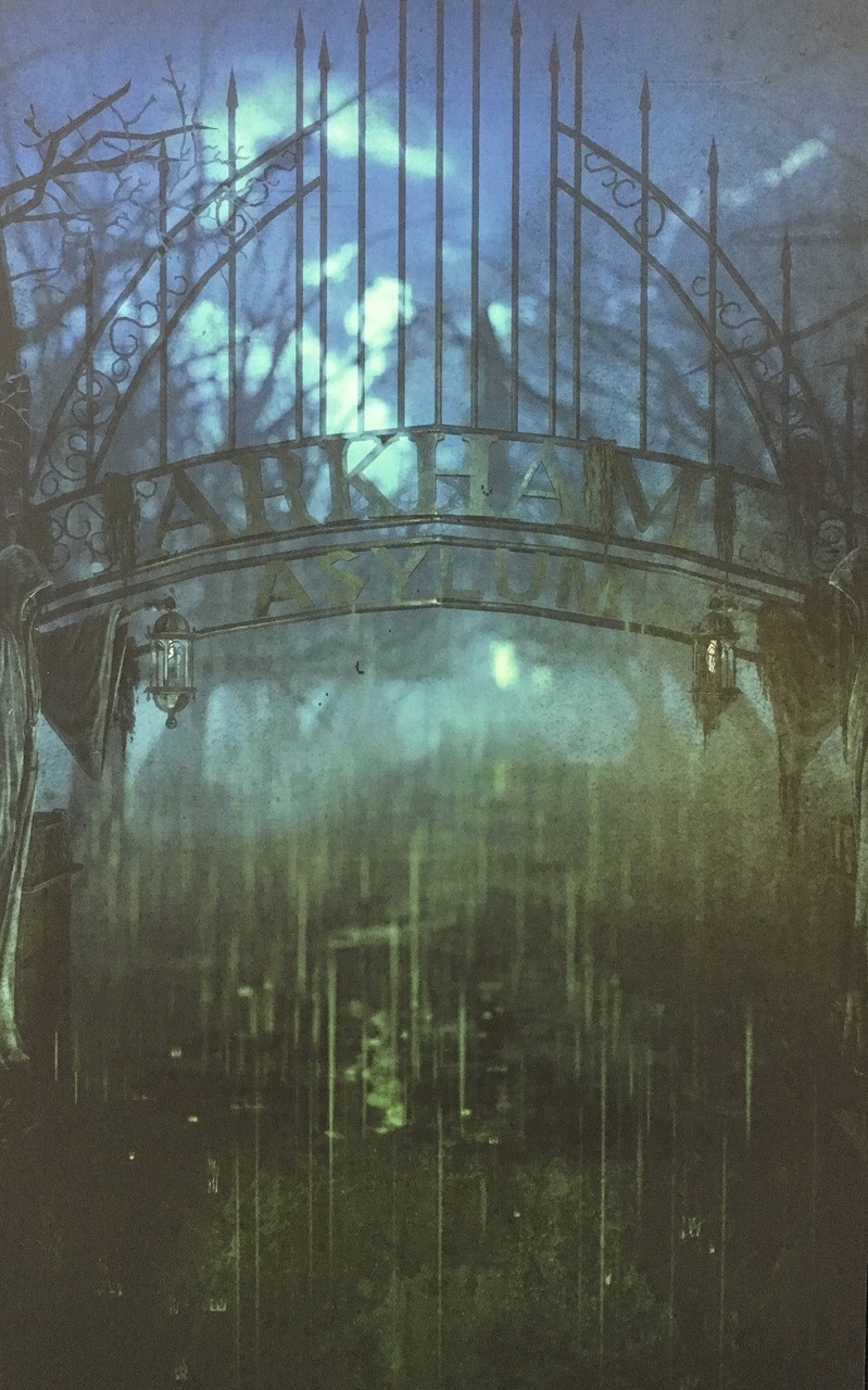 Arkham Asylum: Joker - Backdrop (See Note) - Toy Anxiety