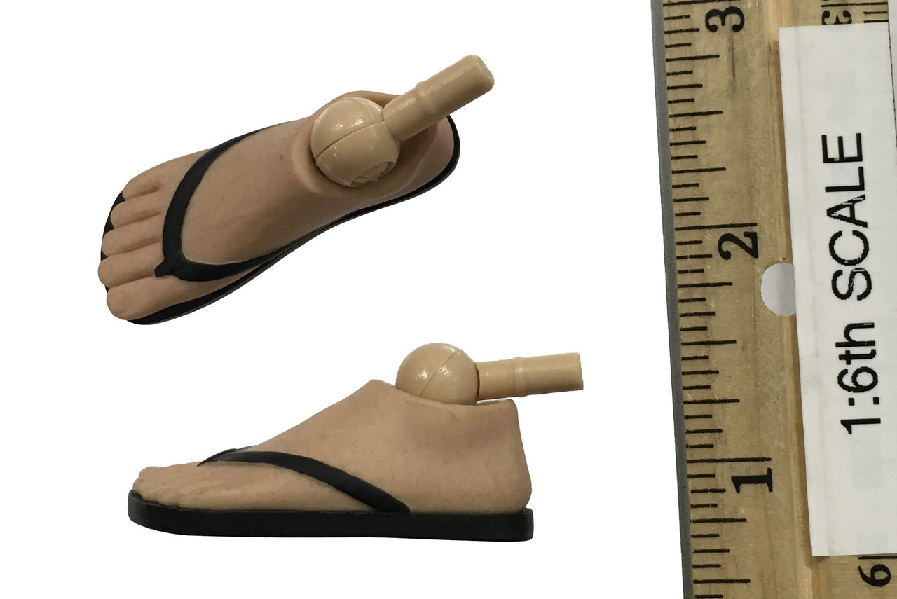 Pulp Fiction: Vincent Vega - Feet w/ Sandals (Unique Peg Joints) - Toy ...