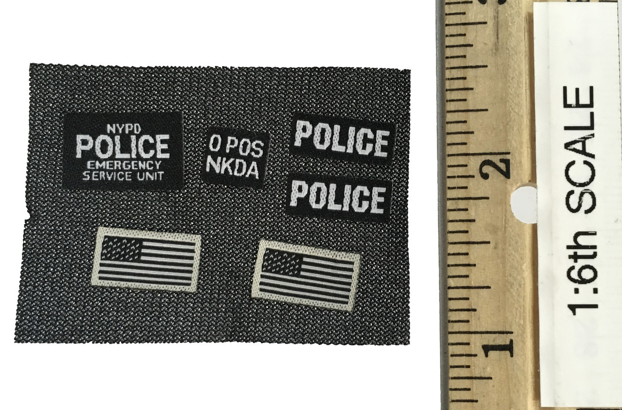 NYPD Emergency Service Unit - Patches - Toy Anxiety NYPD Emergency Service Unit - Patches - Toy Anxiety