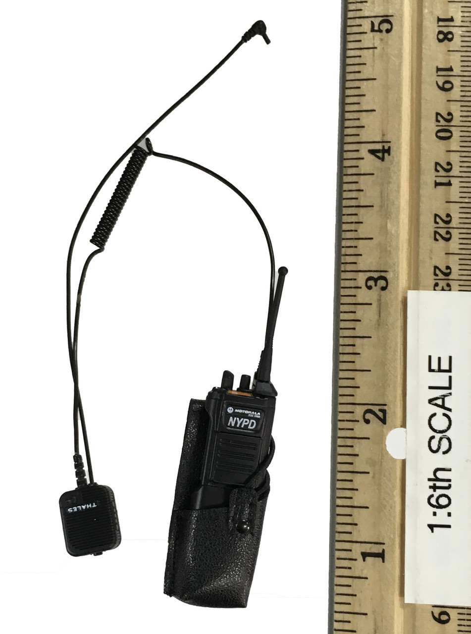 NYPD Emergency Service Unit - Radio (Motorola SSE5000) - Toy Anxiety