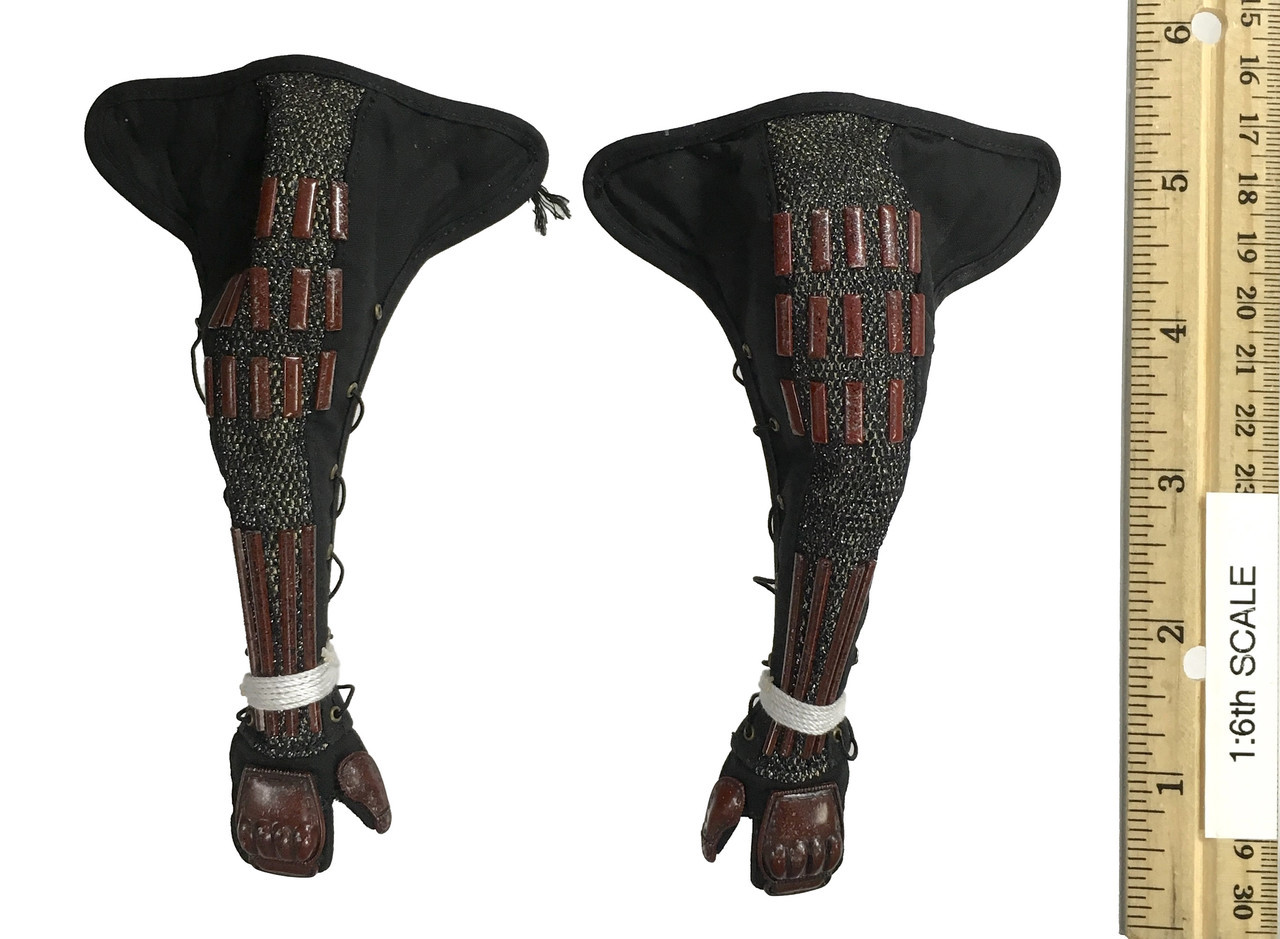 Japanese Ashigaru: Bowman (Yumi) - Armor Sleeves (Kote) (Metal) - Toy ...