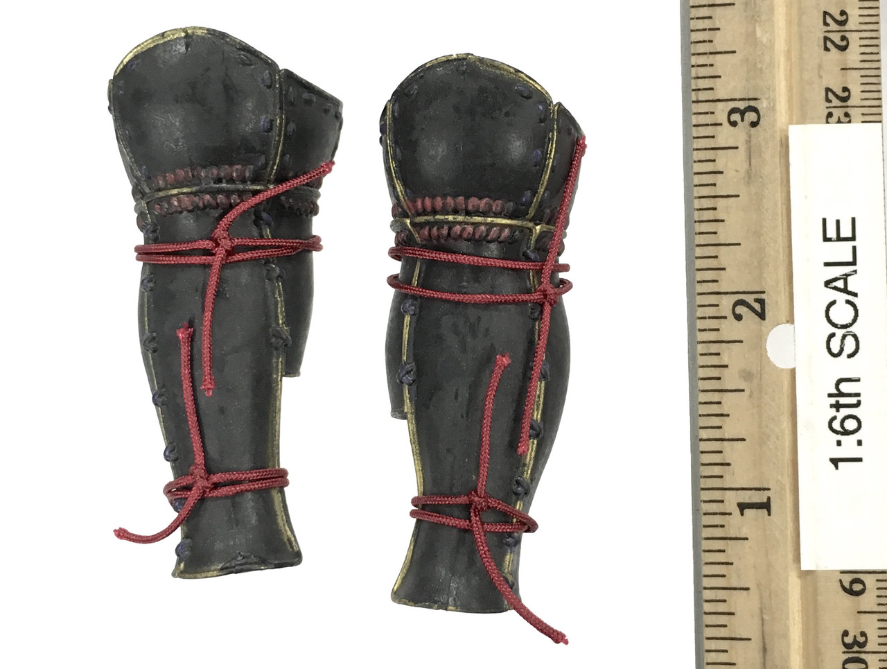 Dark Samurai - Leg Armor (Suneate) - Toy Anxiety