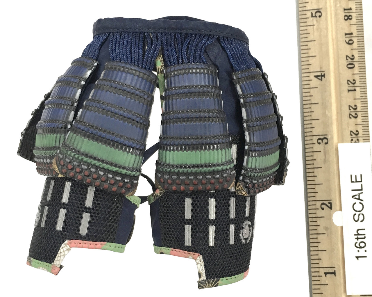 Female Samurai Rin - Lower Body Armor (Kusazuri) (Black) - Toy Anxiety