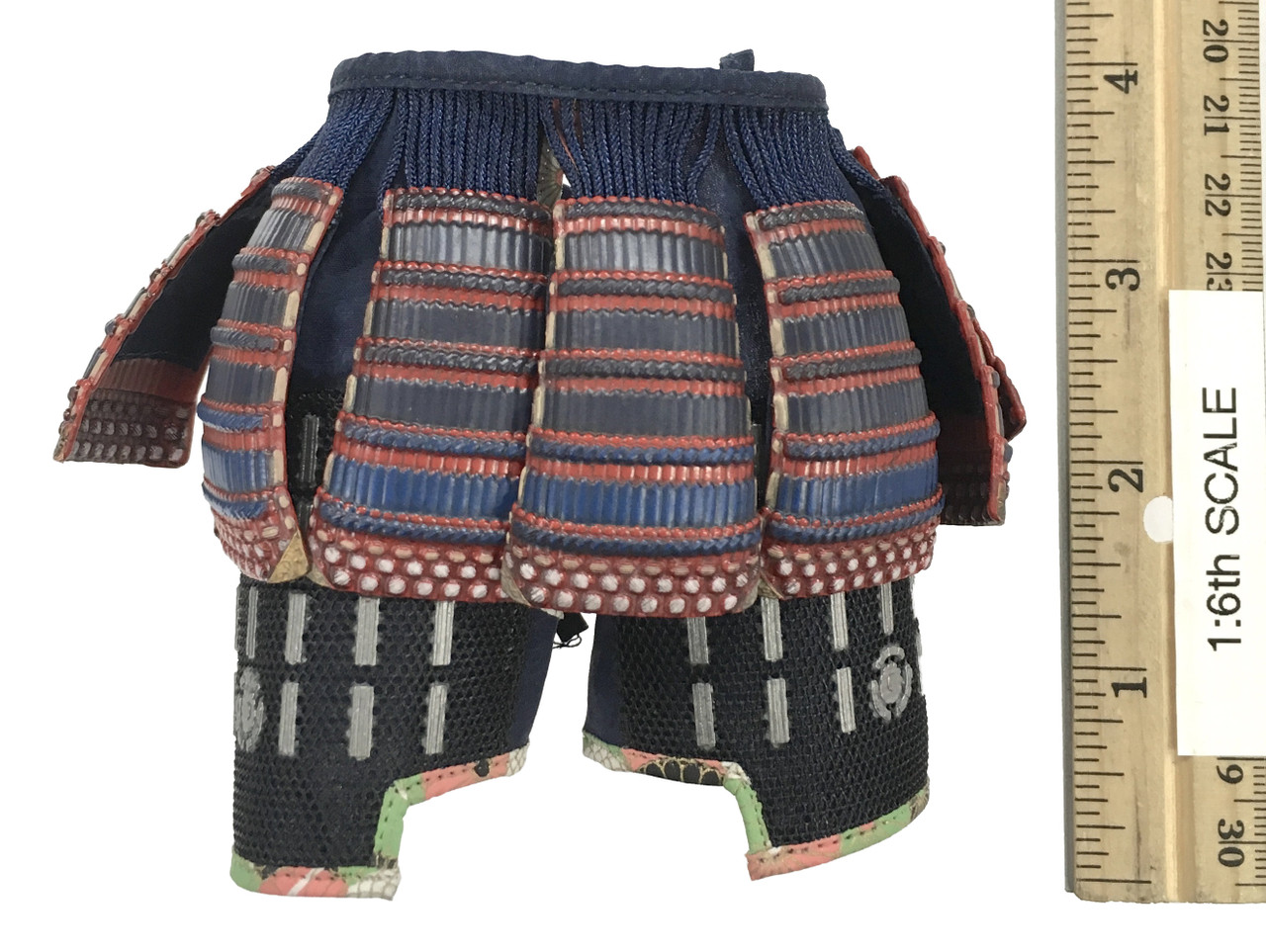 Female Samurai Rin - Lower Body Armor (Kusazuri) (Red) - Toy Anxiety