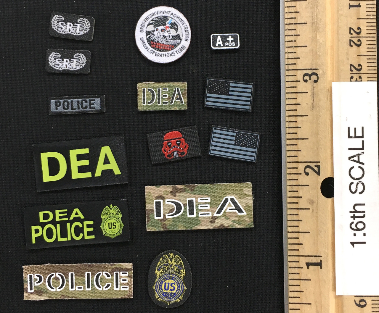 DEA Special Response Team Agent El Paso - Patches - Toy Anxiety