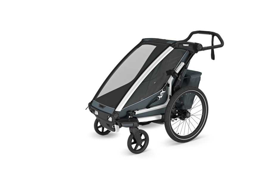 Thule 10201034 Chariot Cross 2 Single Dark Slate Trailer - Rack Stop ...