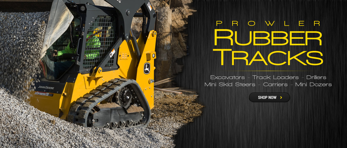 Rubber Track Sales for Compact Construction Equipment by Prowler
