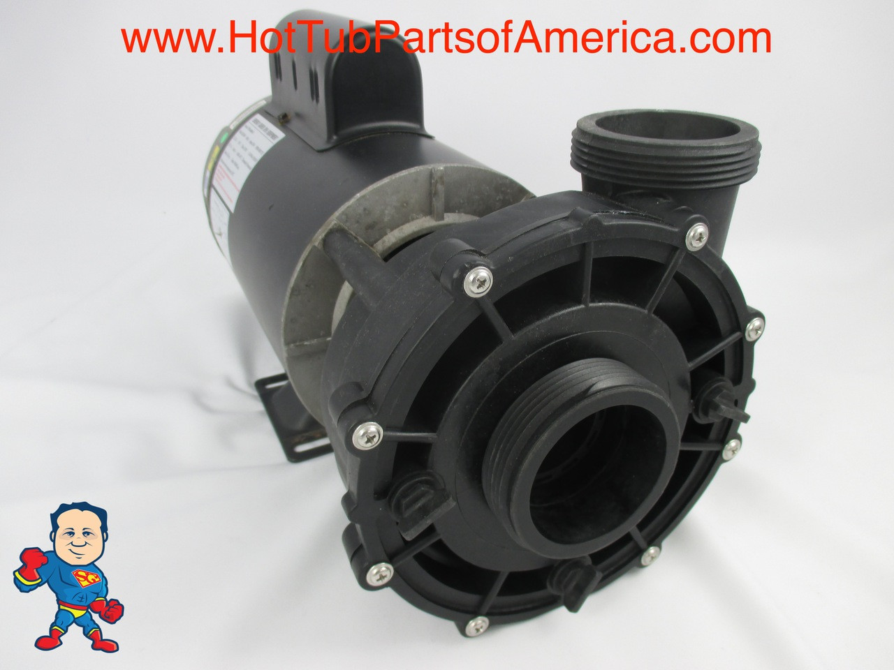 Spa Hot Tub 56Fr Intertek LX Pumps 2" X 2" 4.0HP 1 Speed 230V WUA Video ...