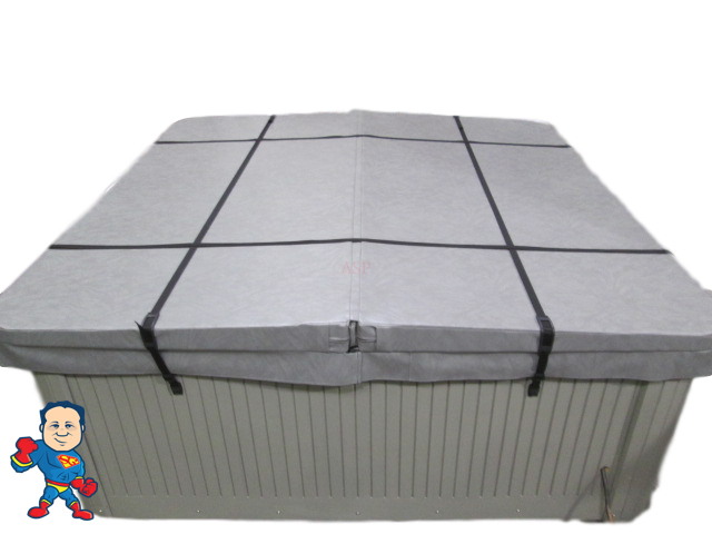 4X Hot Tub Cover Wind Strap Kit Secure Catalina Cal Spa Hurricane Video ...