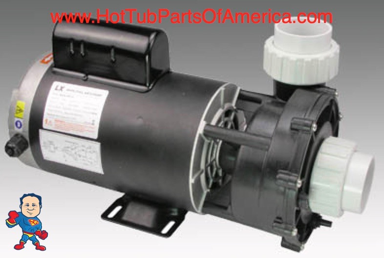 Spa Hot Tub 56Fr Intertek LX Pumps 2" X 2" 2.0HP 2 Speed 230V WUA Video ...