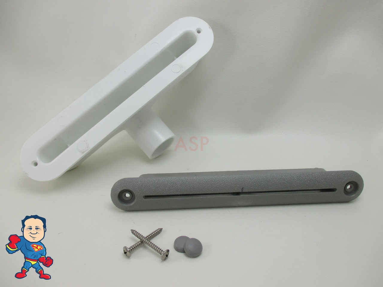 Hot Tub Spa Part Gray 8" Aqua Fall Waterfall Assembly with Screws and 3 ...