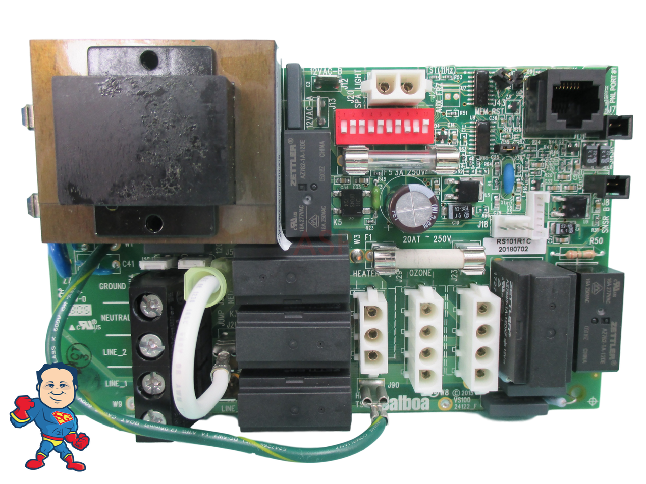 Balboa Board VS100 115V or 230V Fits RS101 Dreammaker Viking and More..