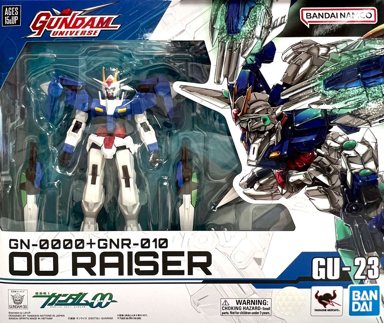 GU-23 GN-0000 + GNR-010 00 Raiser [Mobile Suit Gundam 00] (Gundam ...