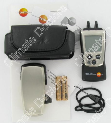 Testo 510 Differential Pressure Manometer 0560 0510 - Climatedoctors