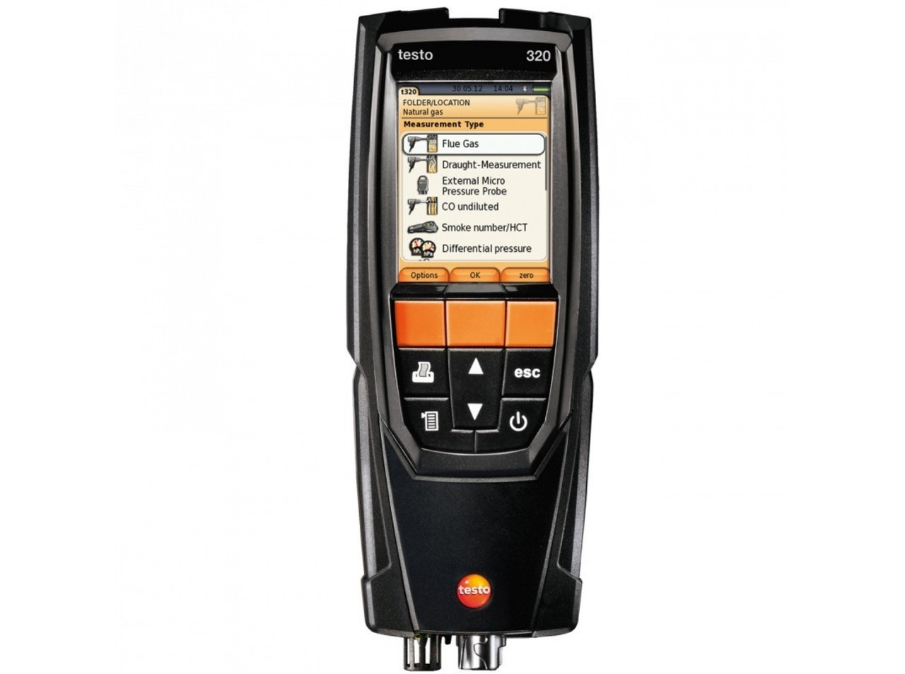 Testo 320 Flue Gas Combustion Analyzer Kit w/Printer 0563 3220 71 ...