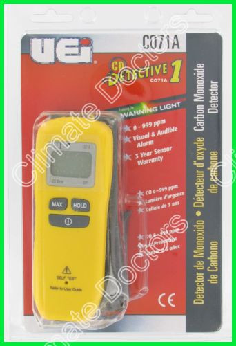 UEI CO71A Pocket Carbon Monoxide Detector - Climatedoctors