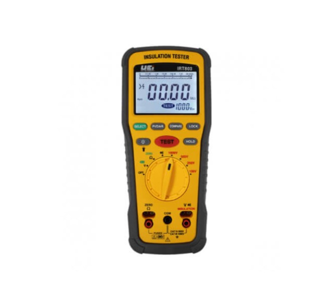 UEI IRT803 600V AC/DC Digital Insulation Resistance Tester - Climatedoctors