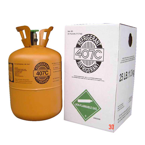 R-407C, R407C, R407 Refrigerant 25lb Cylinder
