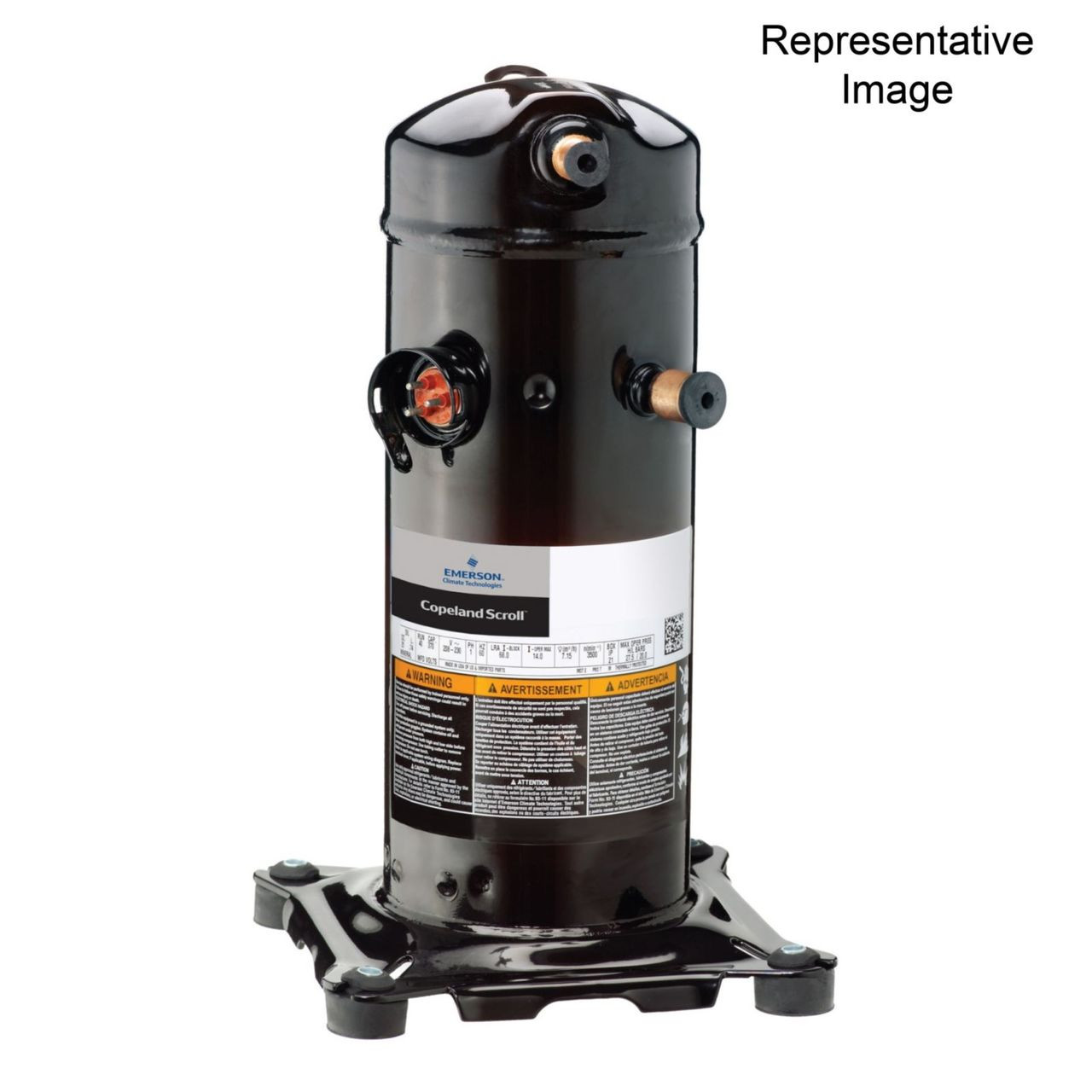 Scroll Compressor 38 000 BTUH R22 208 230V Single Phase Climatedoctors Scroll Compressor 38 000 BTUH R22 208 230V Single Phase Climatedoctors