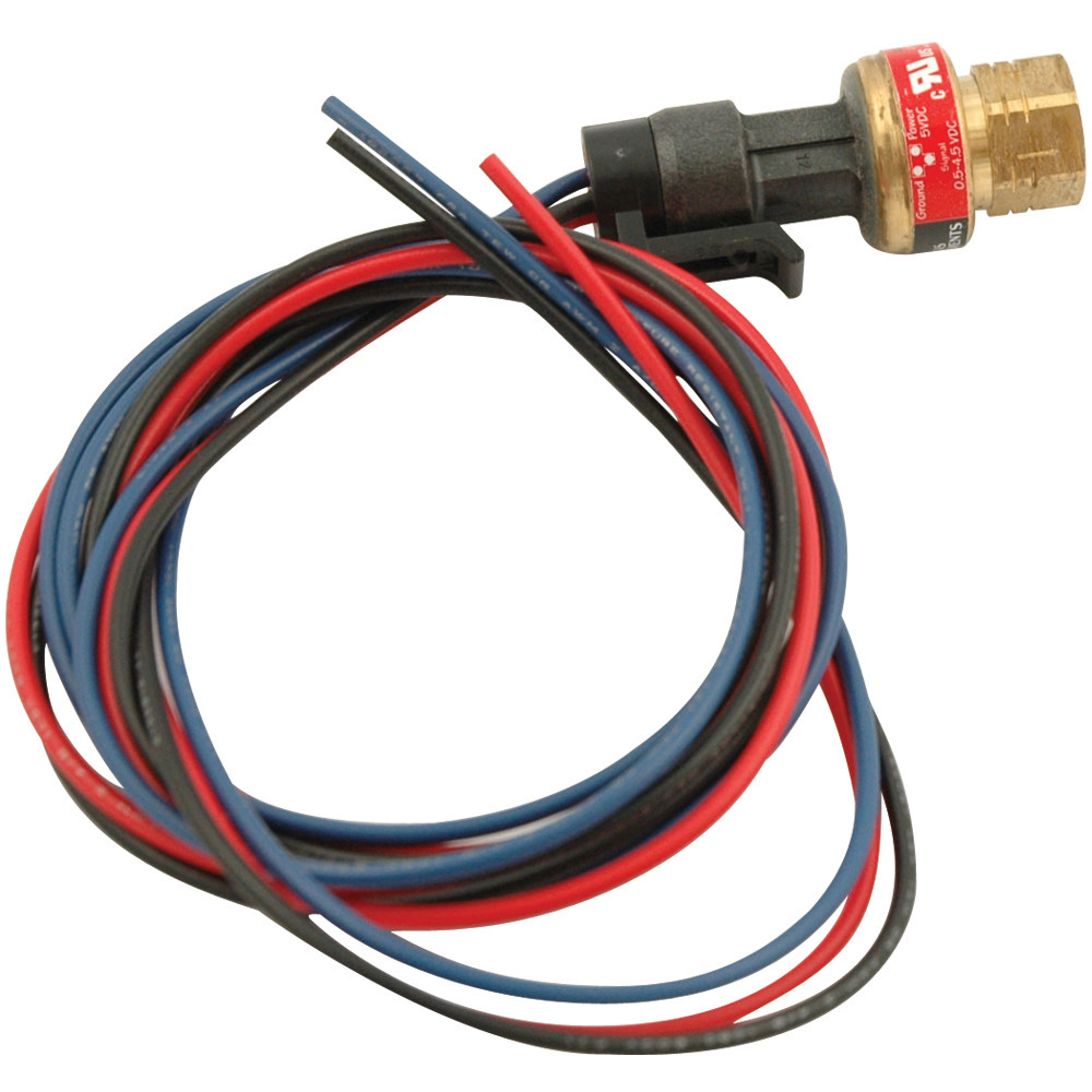 Pressure transducer with shrader deflator - Climatedoctors