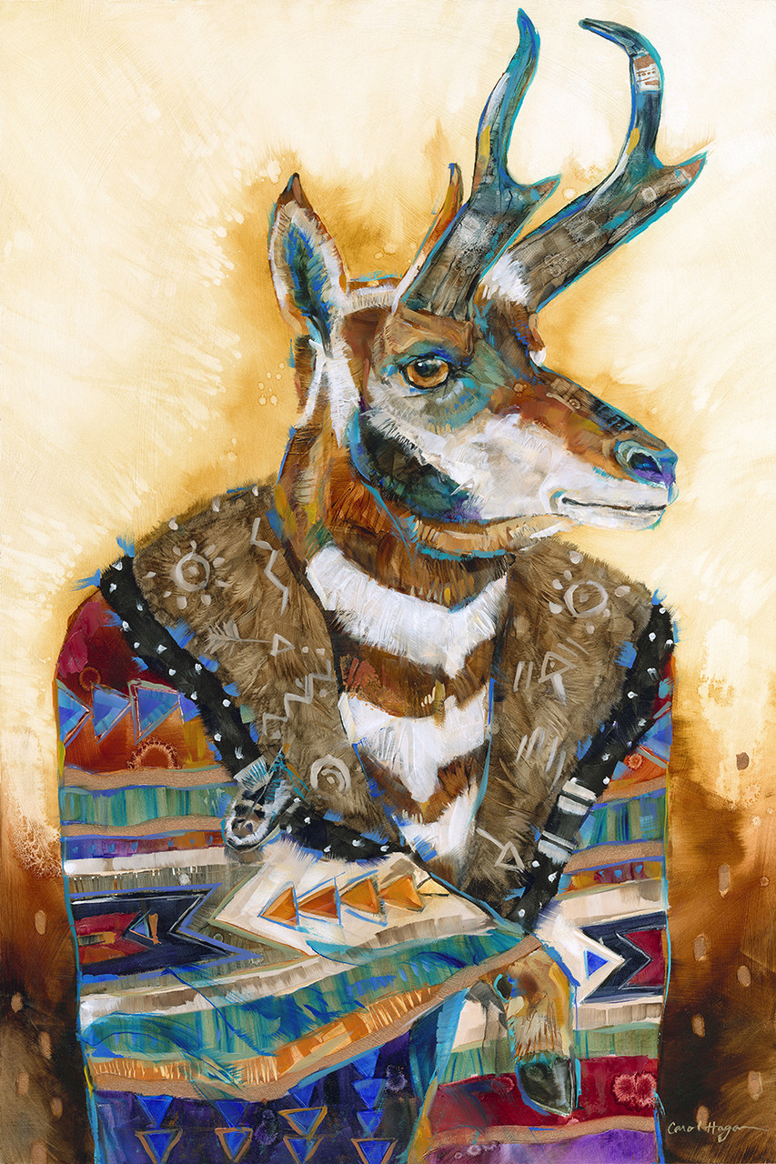 Antelope Shaman - Wildlife Prints | Carol Hagan Studios