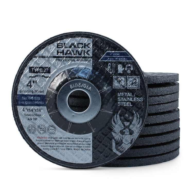 4 X 1 4 X 5 8 Black Hawk Metal Grinding Disc Type 27 4 X 1 4 X 5 8 Black Hawk Metal Grinding Disc Type 27