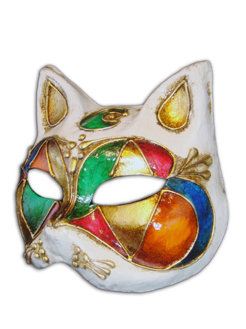 Authentic Venetian mask Gatto Luna for sale from US retailer – Magic of ...