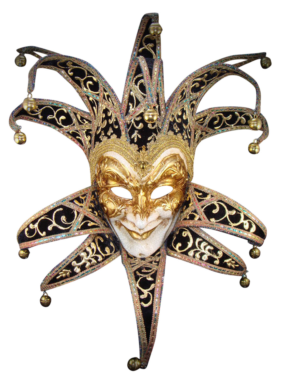 Authentic Venetian mask Jester Velutto Lux for sale from US retailer ...