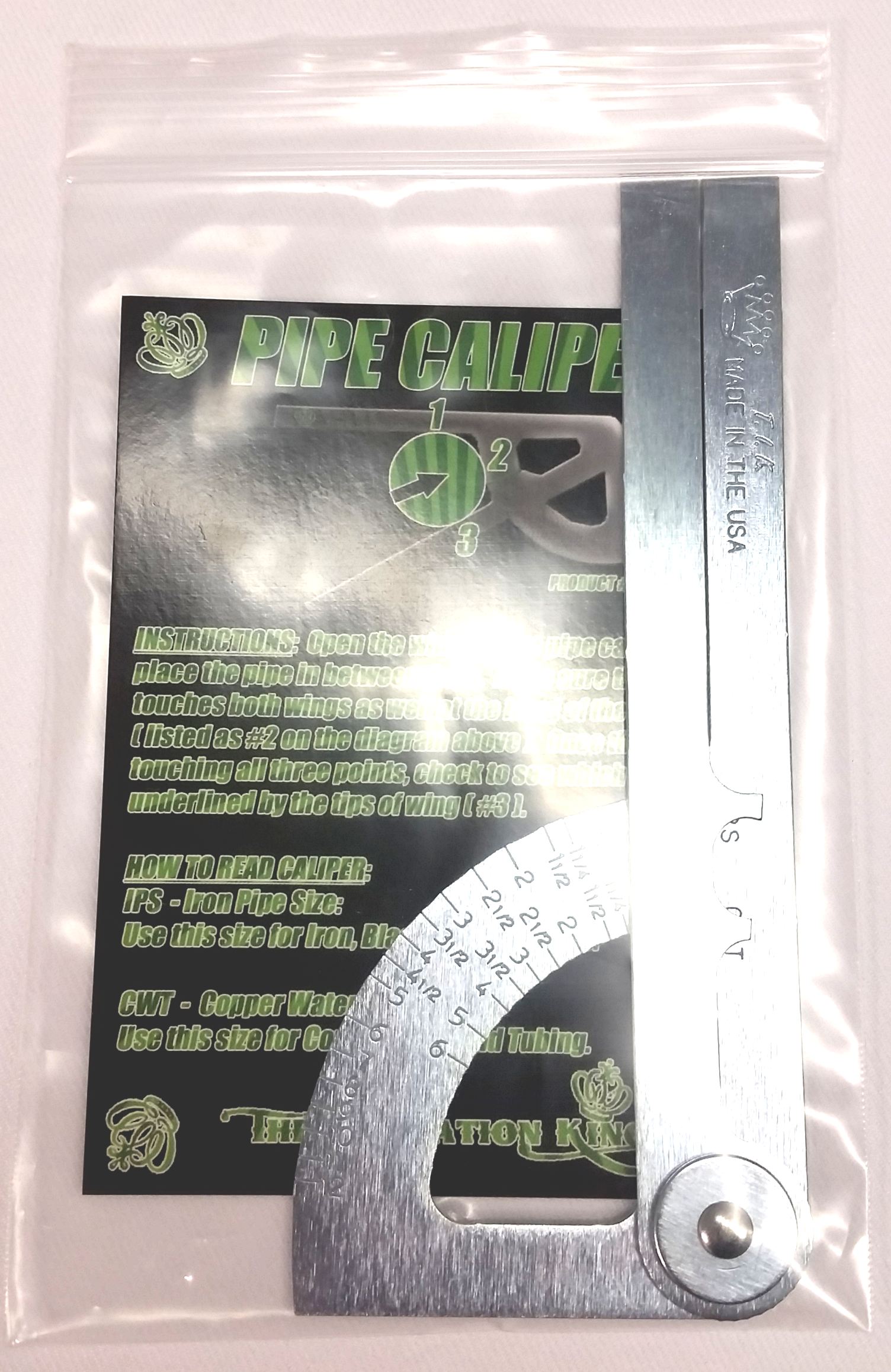 Measuring Pipe Sizes with the TIK-C585 Pipe Caliper - Buy Insulation ...