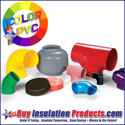 Colored PVC Pipe And Fittings | PVC Pipe Jackets