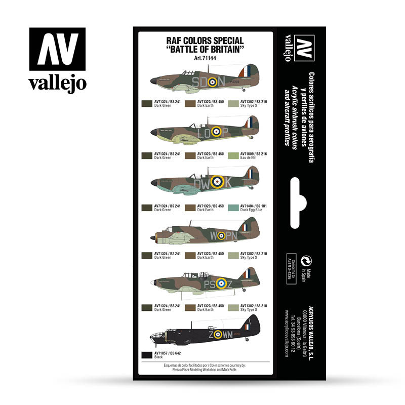 RAF colors special “Battle of Britain” - Budget Hobbies