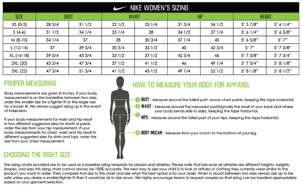 Nike Hoodie Womens Size Chart Sale Online Fabricadascasas