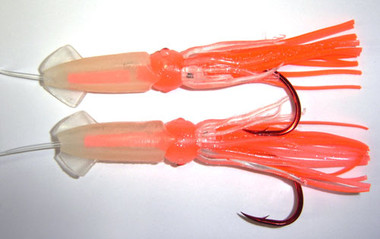 Cod Rigs - 4" Glow Octopus Bait Rigs - Peace Token Fishing Tackle