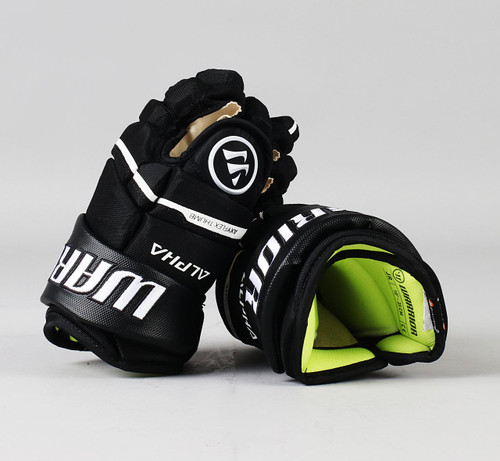 10" Warrior Alpha LX 20 Black Gloves #2 - Pro Stock Hockey