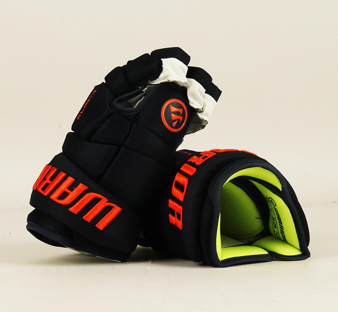 15" Warrior Alpha DX Pro Gloves - Team Stock Edmonton Oilers #2 - Pro ...