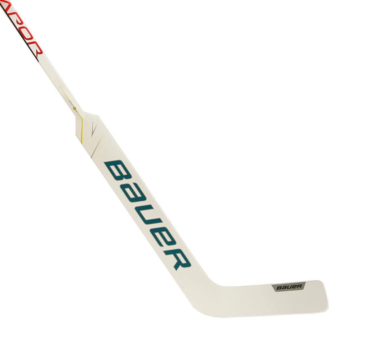 Left - Jari Kykkanen White Vapor HyperLite Stick - Pro Stock Hockey