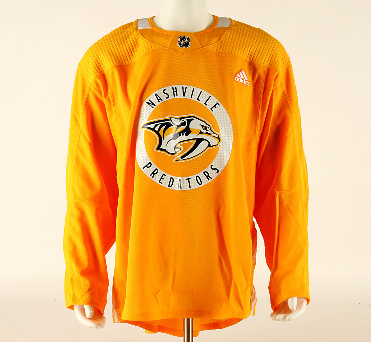 Practice Jersey - Nashville Predators - Yellow Adidas Size 56 - Pro ...