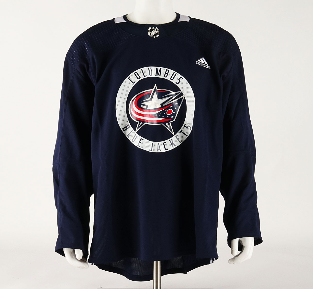Practice Jersey - Columbus Blue Jackets - Navy Blue Adidas Size 56 ...