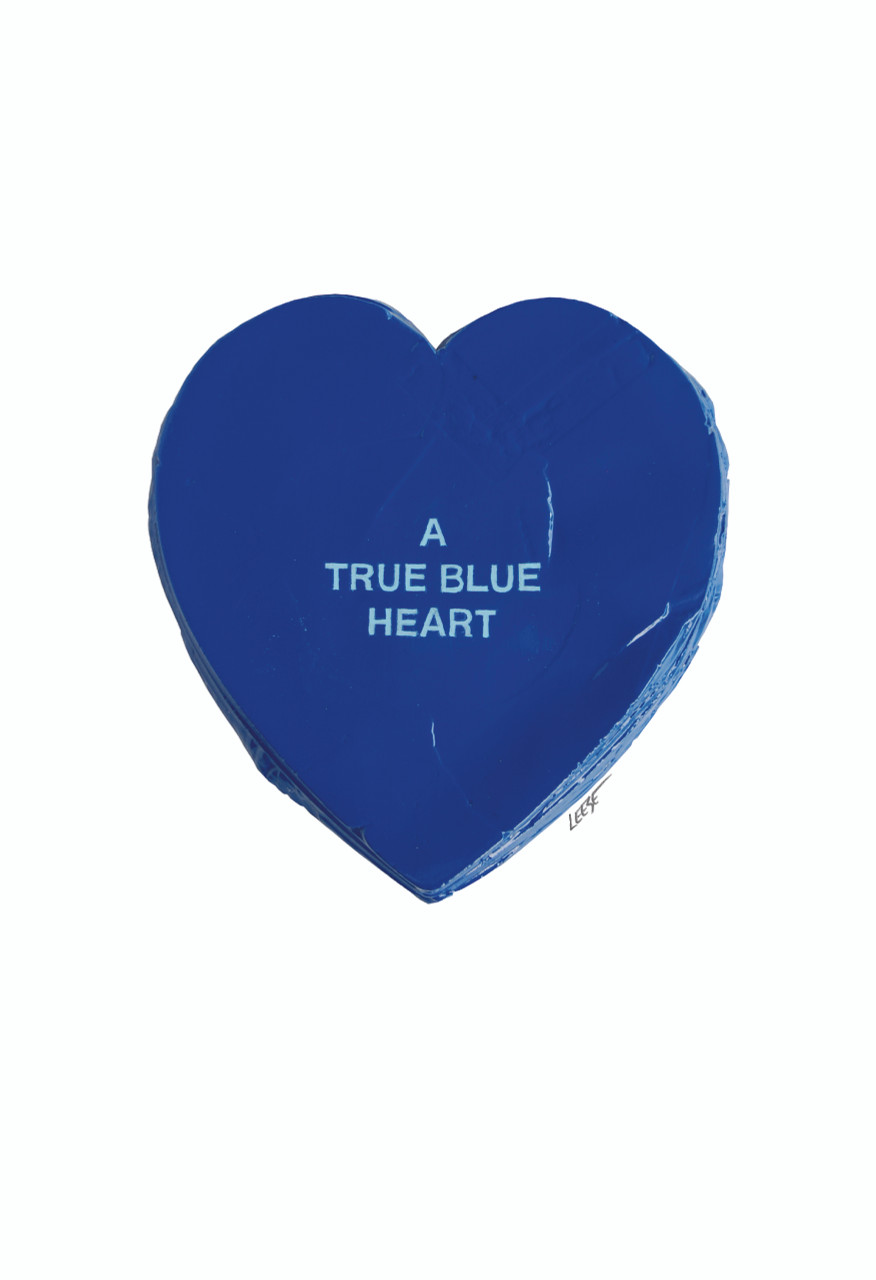 A True Blue Heart - David Leese Studio