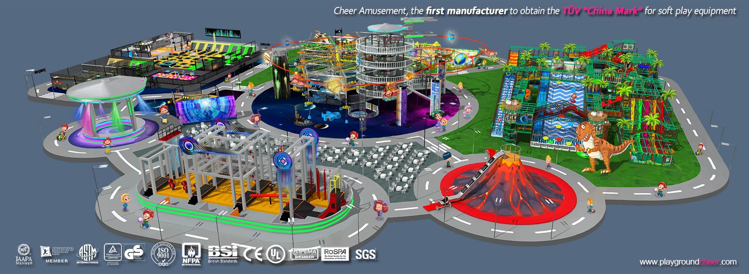 Indoor Play Equipment Supplier Soft Play Supplier Made In China Cheer ...