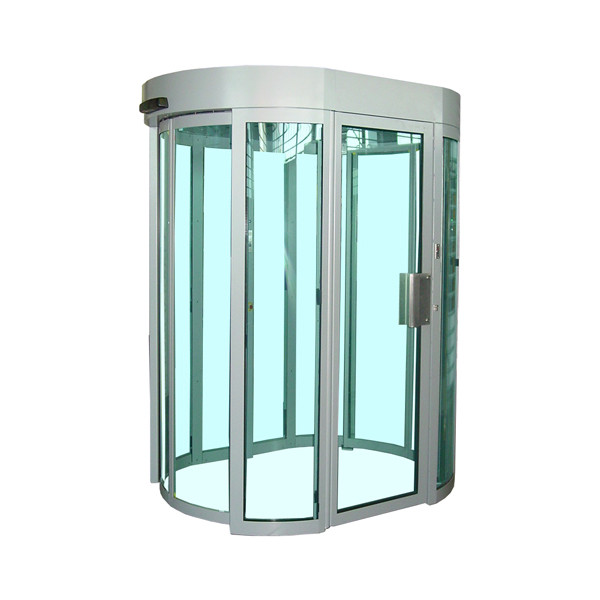 Extended Glass Gate, with Access Control - www.SecurityEntrances.com