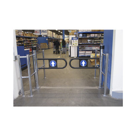 Tandem Gate, 1-Way, Anti-Shoplifting - www.SecurityEntrances.com