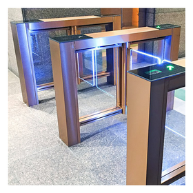 Optical Turnstiles - Squared Cabinets - www.SecurityEntrances.com