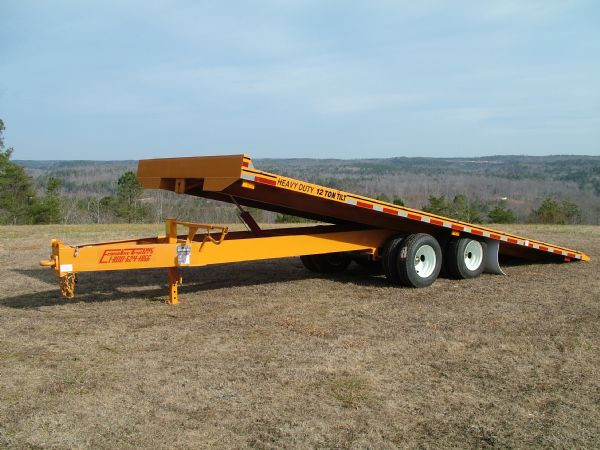 12-Ton Heavy Duty Dual-Tandem Tilt DP1225TE - Econoline Trailers ...