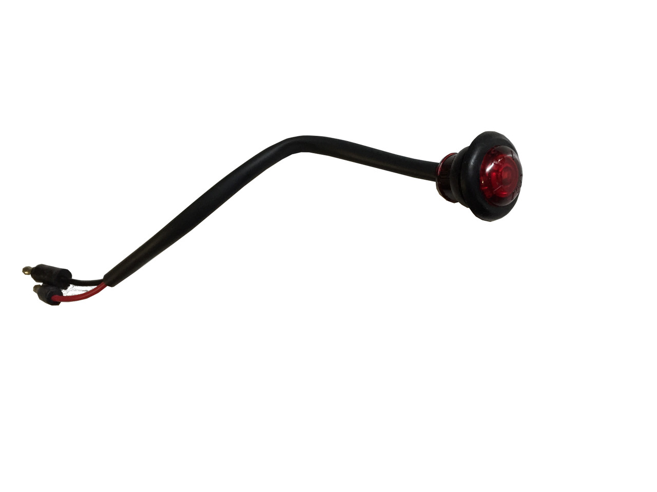Red Bullet Style Marker Light with Grommet and Pigtail - Econoline ...