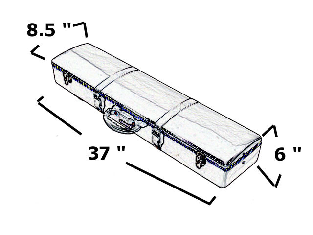 flute case dimensions