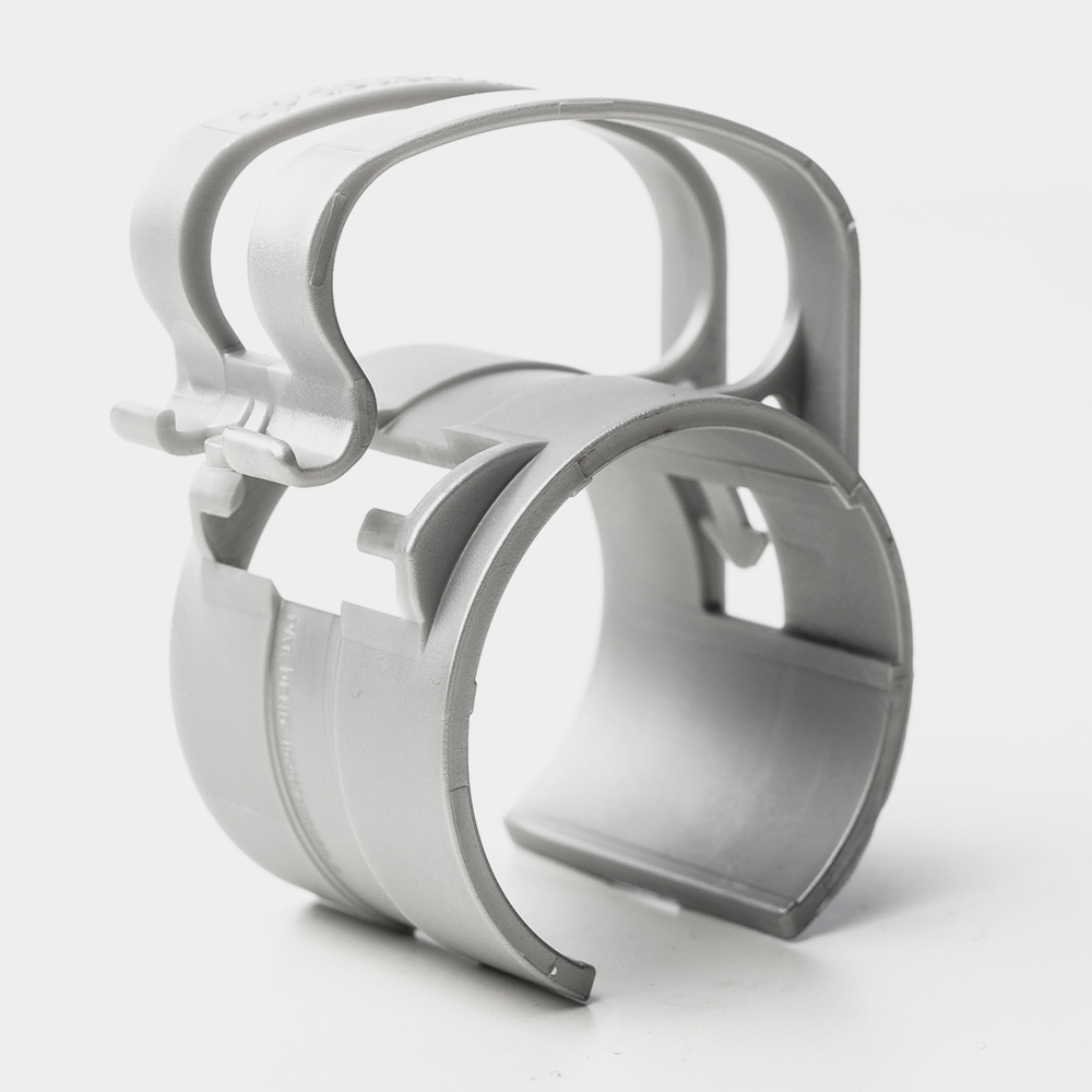 SNAP Light Plastic Truss Cable Clamp PVC Tape Alternative - SILVER - ShopWL